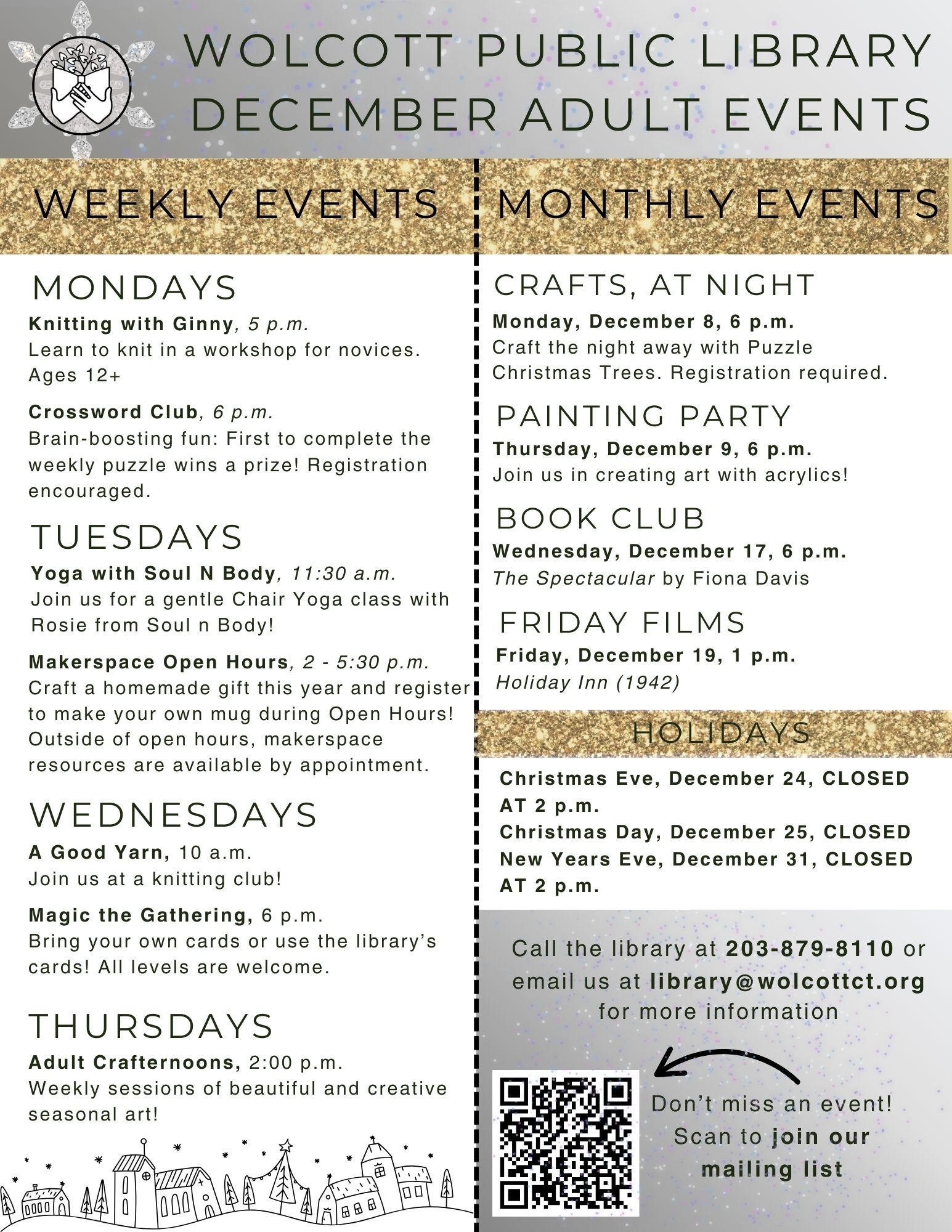 Newsletters – Wolcott Public Library